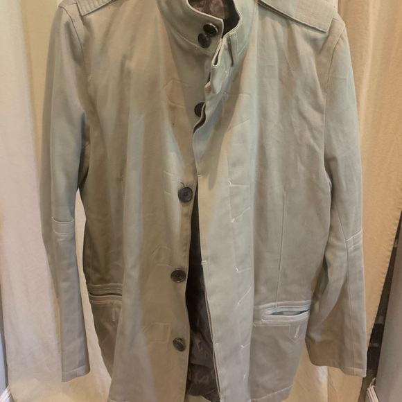 Zara | Jackets & Coats | Zara Tan Trench Coat With Structured Collar ...